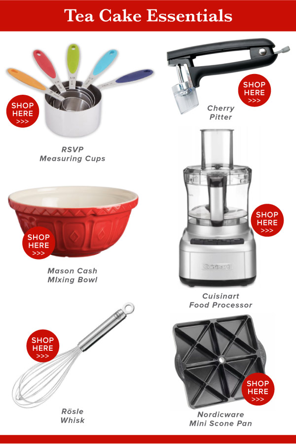 Easy and Tasty! Bake Our Cherry Almond Tea Cakes